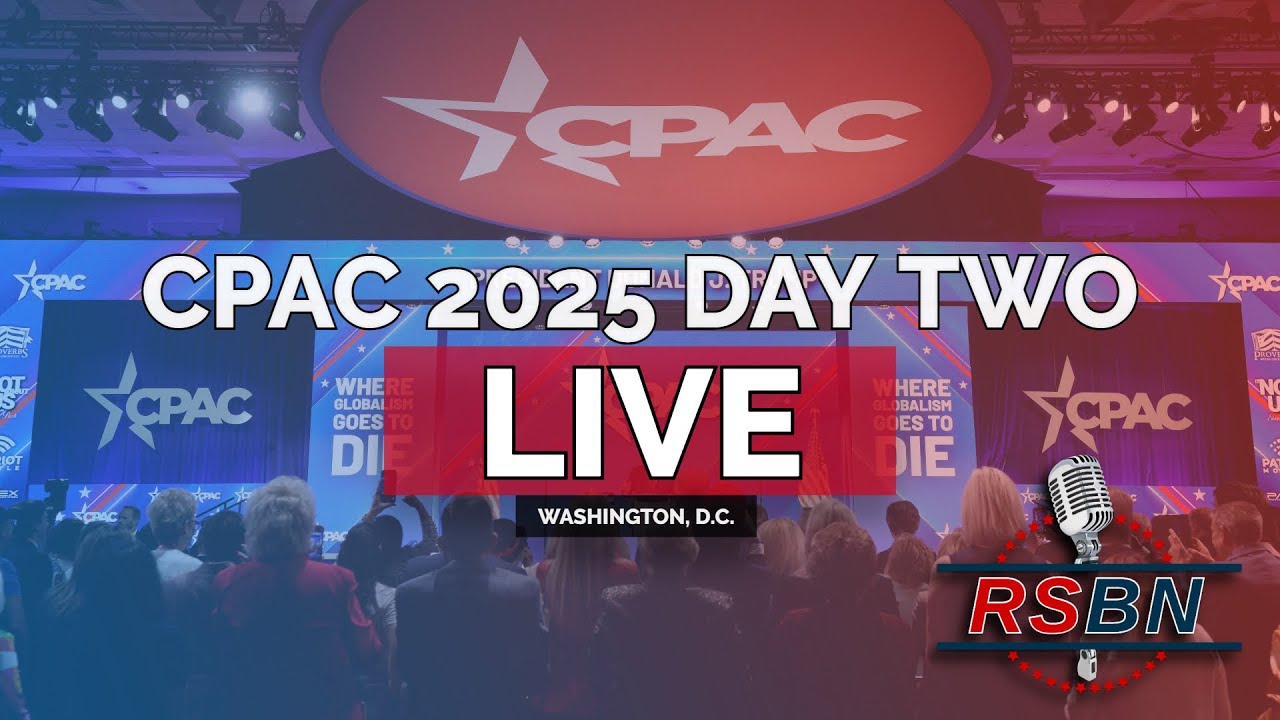 LIVE: CPAC 2025 Day Two Ft. Rep. Byron Donalds, Karoline Leavitt, Megyn Kelly, and more – 2/21 ...