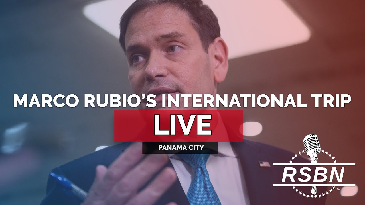 LIVE REPLAY: Secretary of State Marco Rubio’s First International Trip to Panama City – 2/2/25 ...