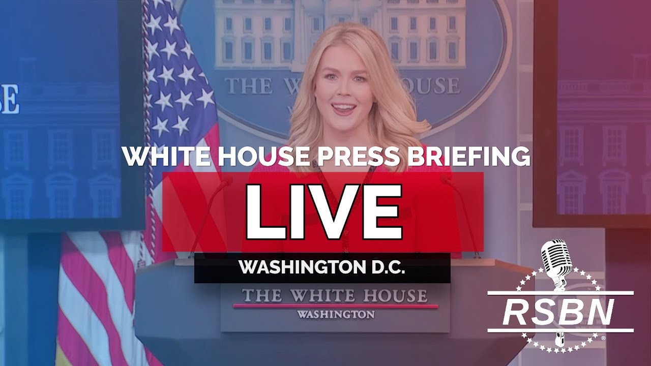 LIVE: White House Press Secretary Karoline Leavitt Holds a Press ...