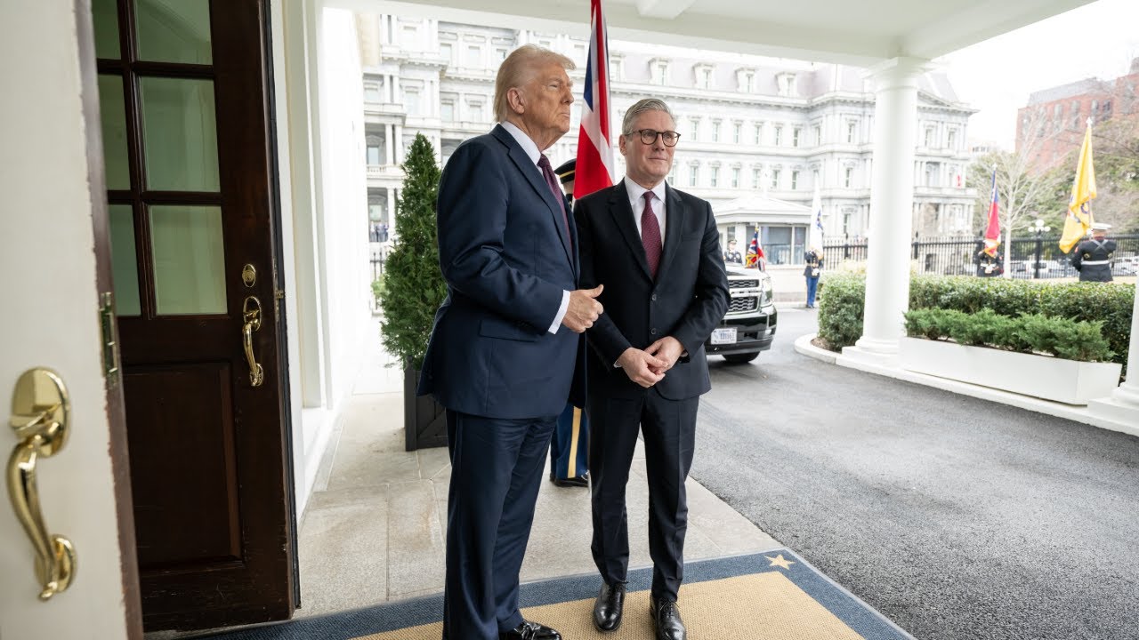 President Trump Holds a Press Conference with Prime Minister Keir ...
