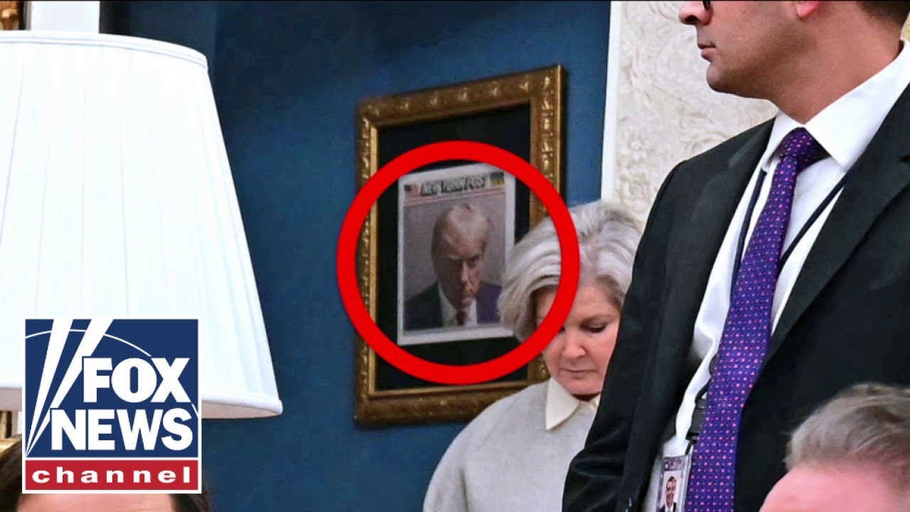 Trump hangs iconic mugshot outside the Oval Office | One-News
