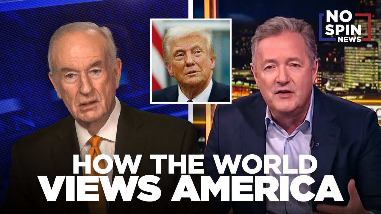 UNCUT: Piers Morgan on How the World Views America, and Trump's War ...