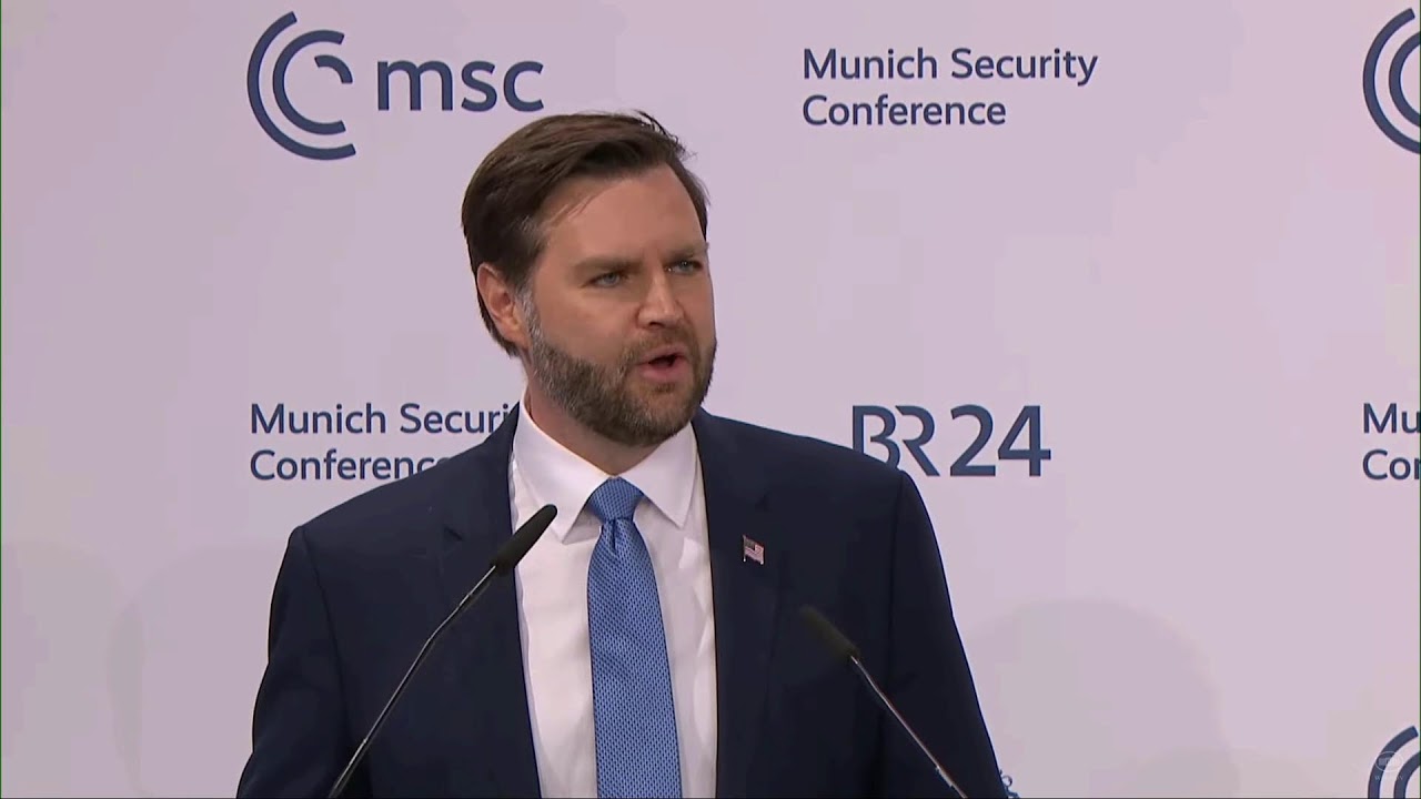 Vice President JD Vance Delivers Remarks at the Munich Security ...