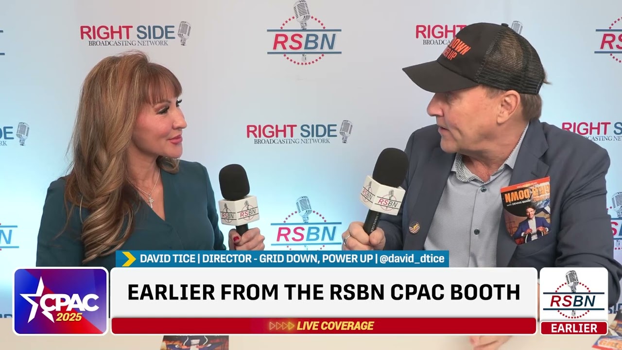 WATCH: David Tice's Full Interview with RSBN's Christina Loren at CPAC ...