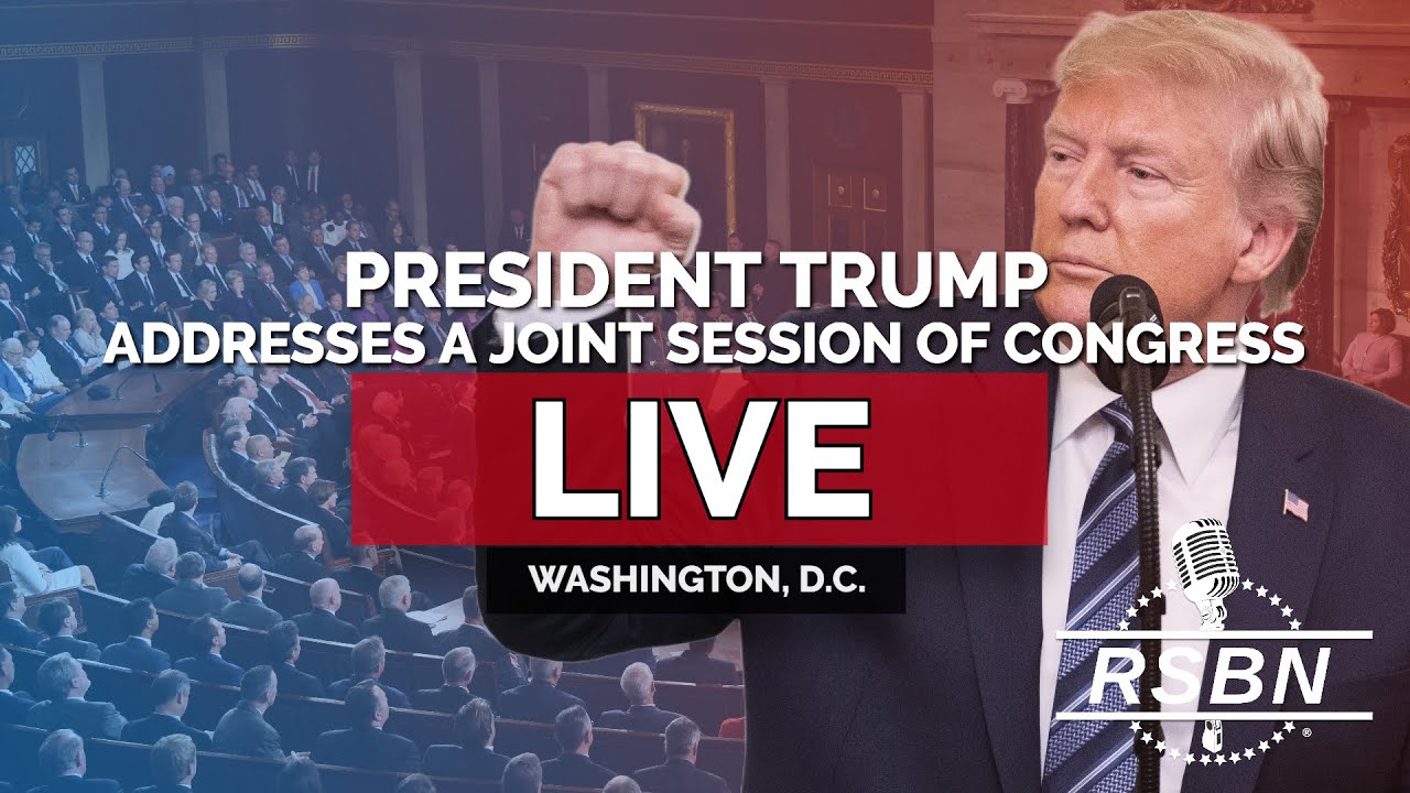 LIVE: President Trump Addresses a Joint Session of Congress - 3/4/25 ...