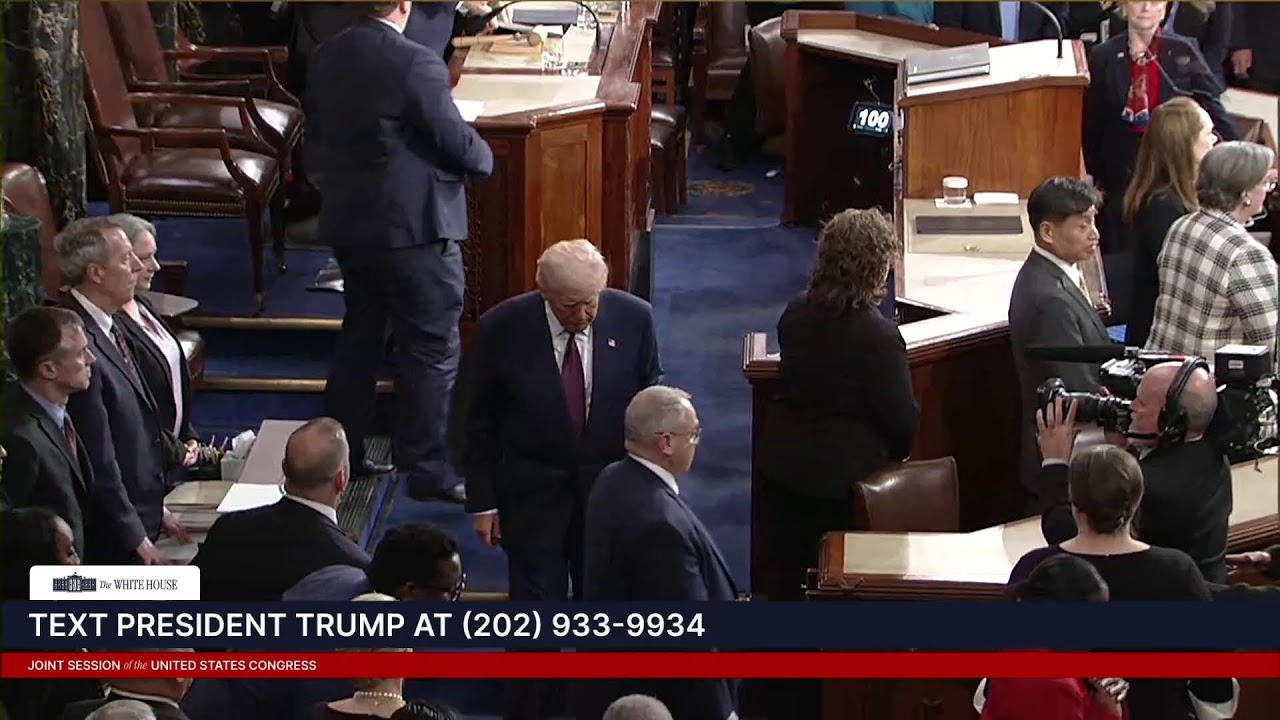 President Trump Addresses Joint Session of Congress, March 4, 2025 | One-News