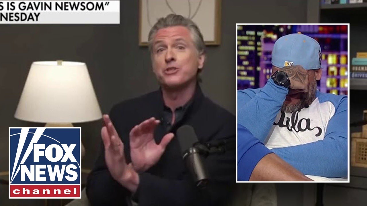 Tyrus cracks up over Gavin Newsom's strange habit | One-News