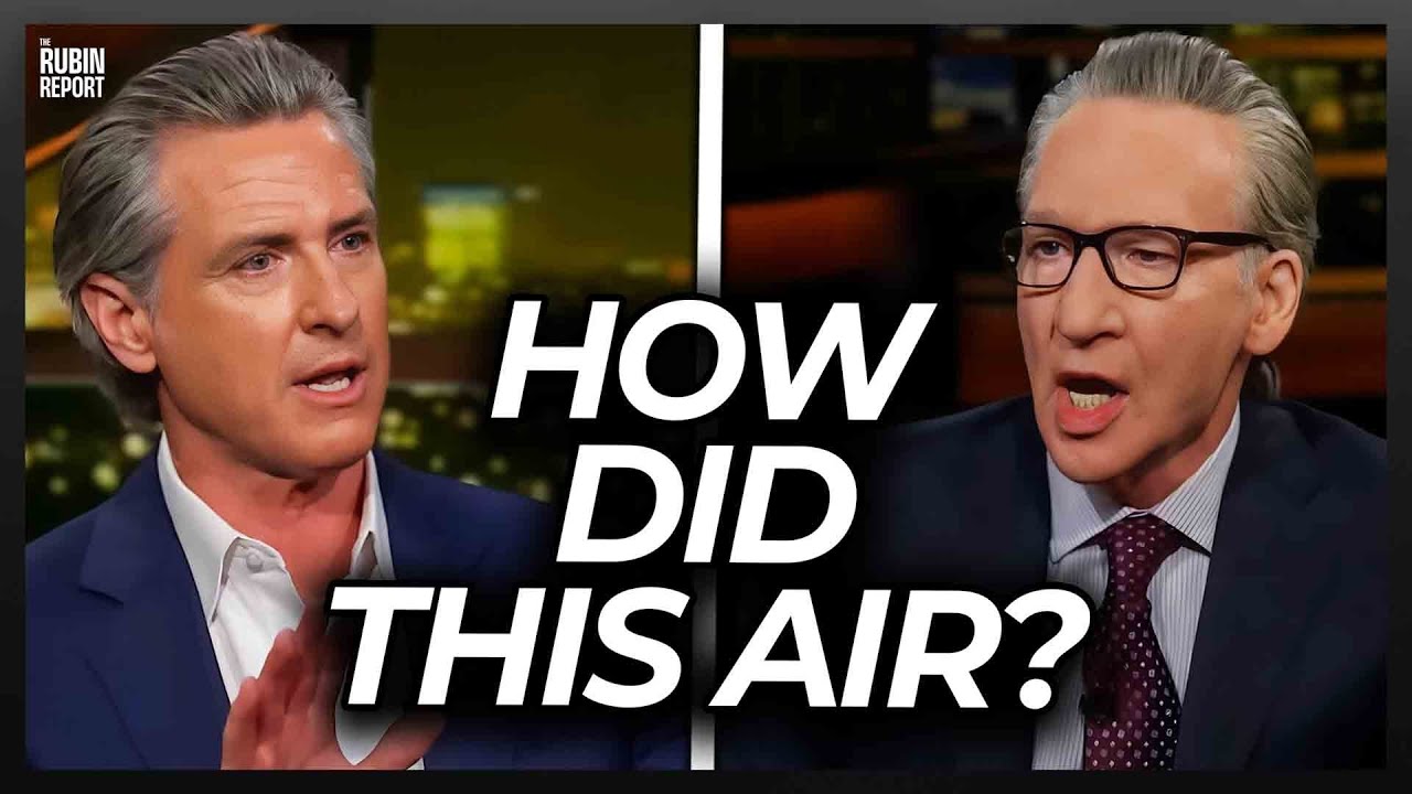 Bill Maher Makes Gavin Newsom Look Dumb with Simple Questions | One-News