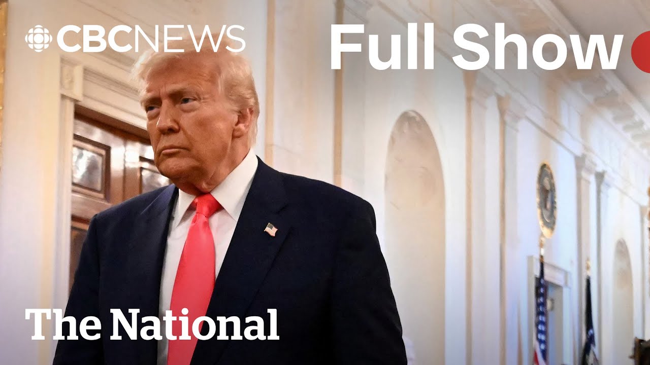 CBC News: The National | Trump hits China with 104% tariffs | One-News