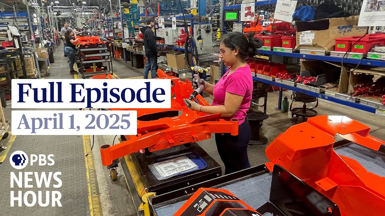 PBS News Hour full episode, April 1, 2025 | One-News