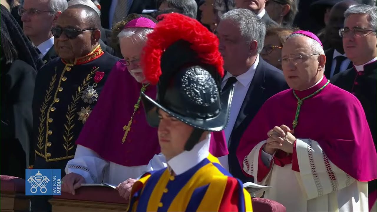 President Trump and the First Lady Attend the Funeral Mass for the ...