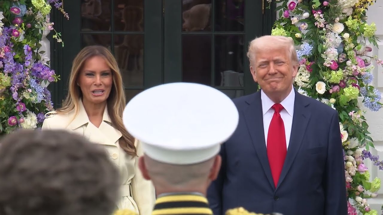 President Trump and The First Lady Participate in the 2025 White House Easter Egg Roll | One-News