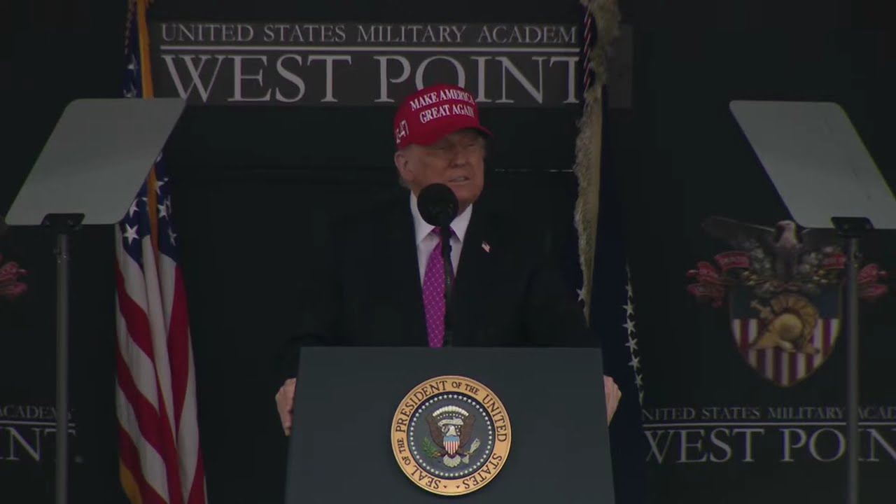 President Trump Addresses the Army Academy’s Class of 2025 - One-News