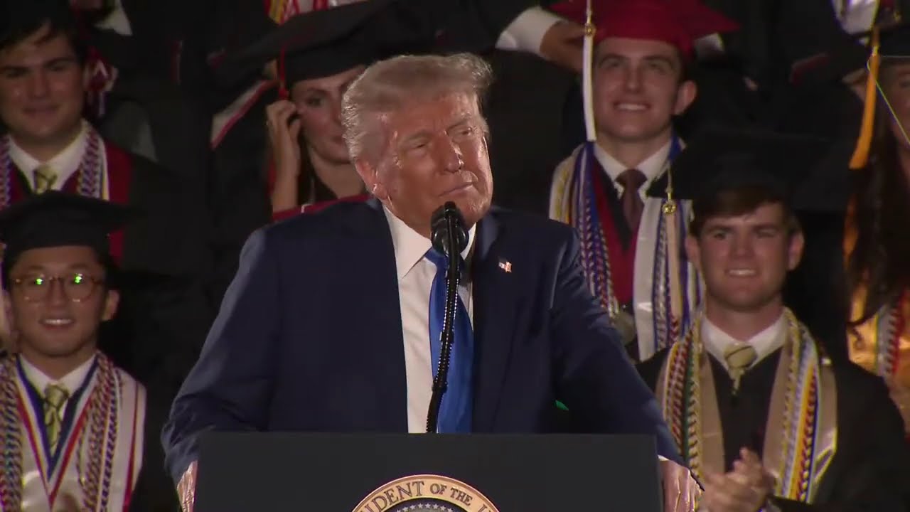 President Trump Delivers Remarks at the University of Alabama Commencement | One-News
