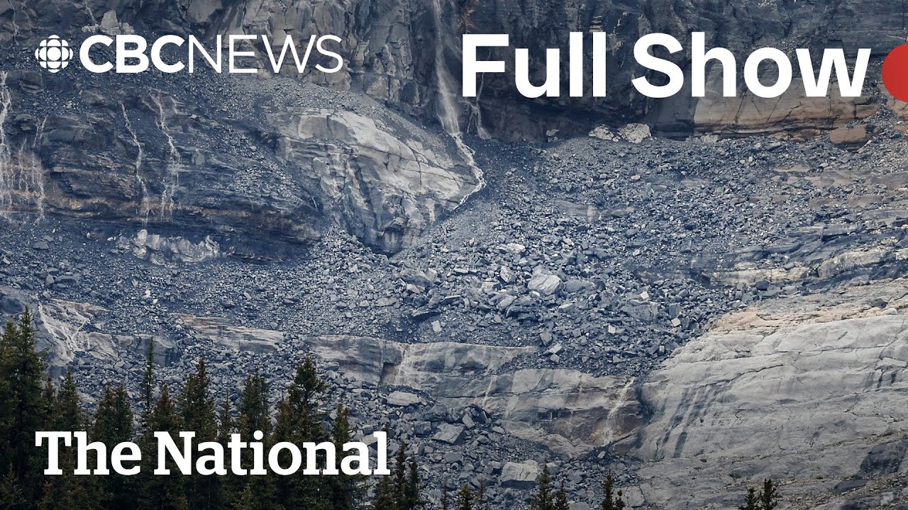 CBC News: The National | 2nd body found in Banff rockfall - One-News