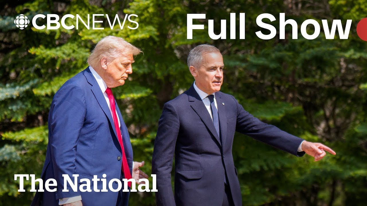 CBC News: The National | Trump leaving G7 summit early | One-News