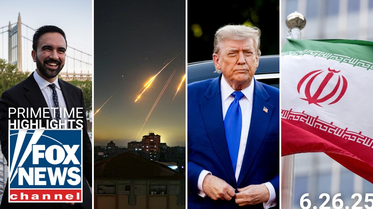 Fox News Highlights - June 26th, 2025 - One-News