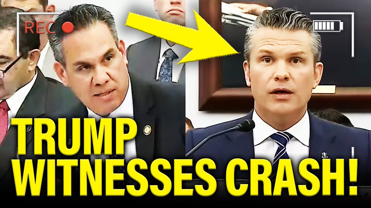 GOP Witnesses CRUMBLE on Witness Stand AT LIVE HEARING - One-News