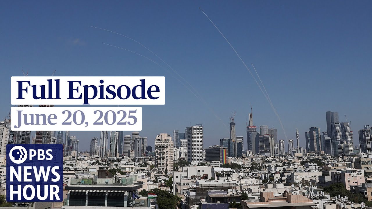 PBS News Hour full episode, June 20, 2025 | One-News