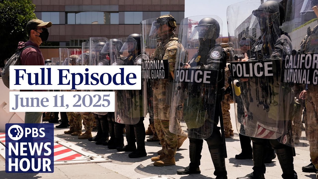 PBS News Hour full episode, June 11, 2025 - One-News
