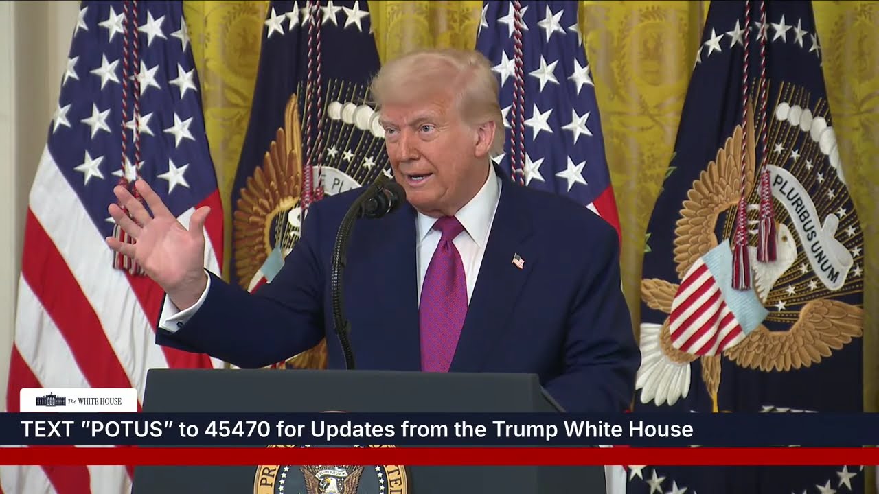 President Trump Participates in a Bill Signing Ceremony, June 12, 2025 ...