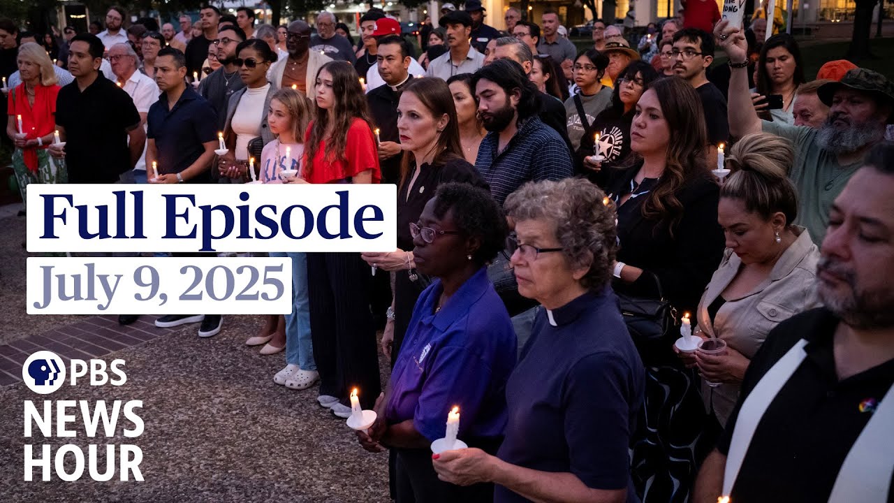 PBS News Hour full episode, July 9, 2025 | One-News