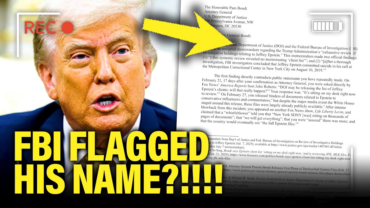 Trump BUSTED in FBI SCHEME to HIDE HIS PAST | One-News