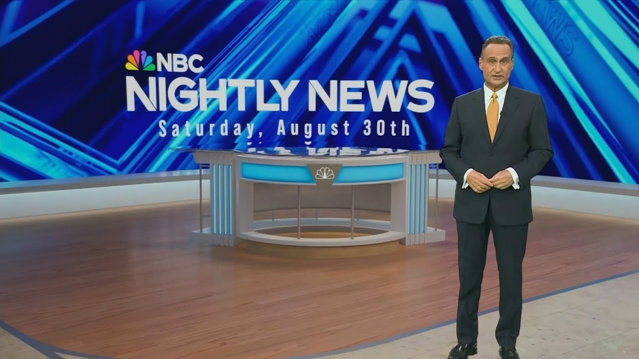 NBC Nightly News Full Episode - Aug. 30 - One-News