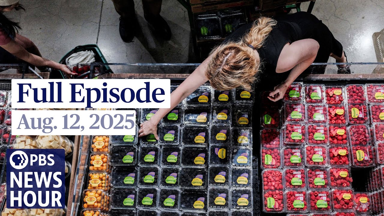 PBS News Hour full episode, Aug. 12, 2025 | One-News