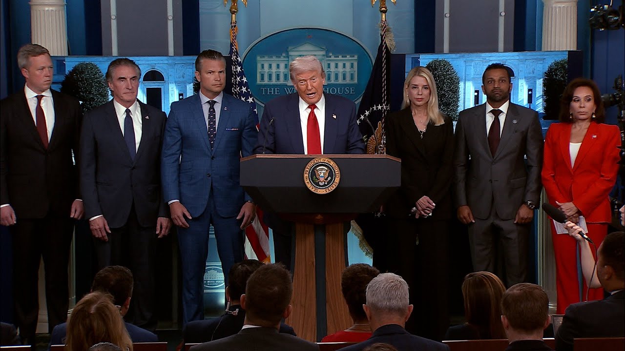 President Trump Holds a Press Conference, Aug. 11, 2025 | One-News