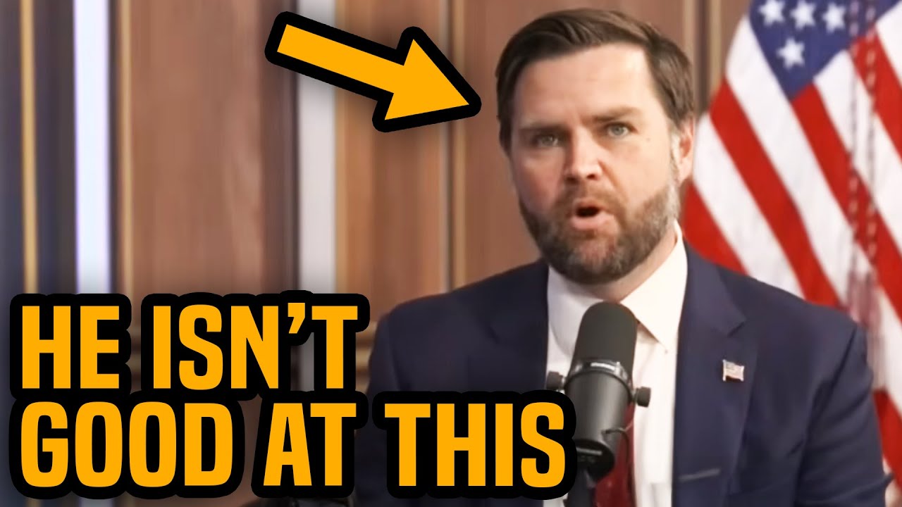 Cringe edgelord JD Vance can’t help himself - One-News
