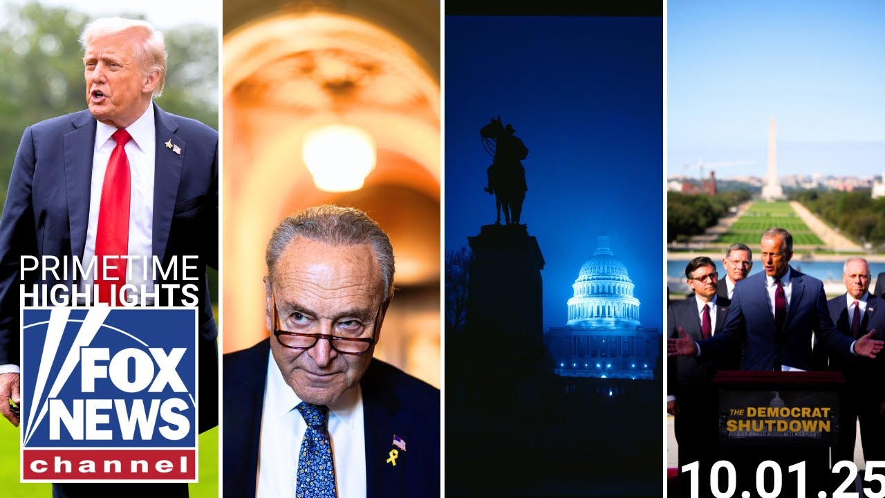 Fox News Highlights - October 1st, 2025 - One-News