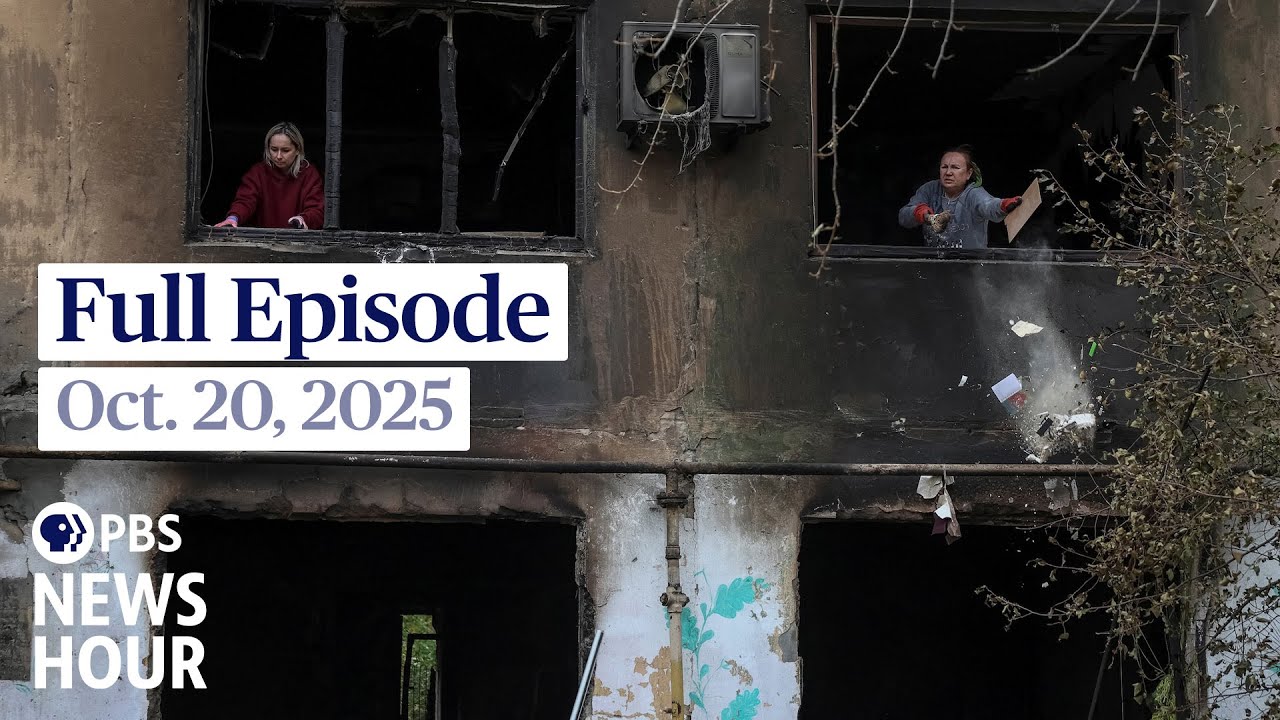 PBS News Hour full episode, Oct. 20, 2025 | One-News