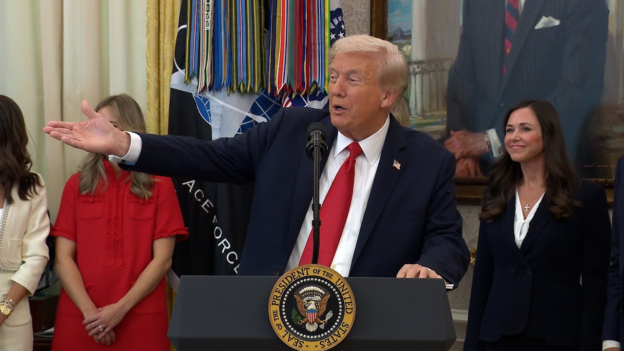 President Trump Makes an Announcement, Oct. 16, 2025 - One-News