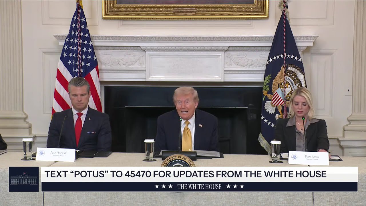 President Trump Makes an Announcement, Oct. 23, 2025 - One-News