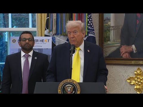 President Trump Participates in a Press Conference with the Director of ...