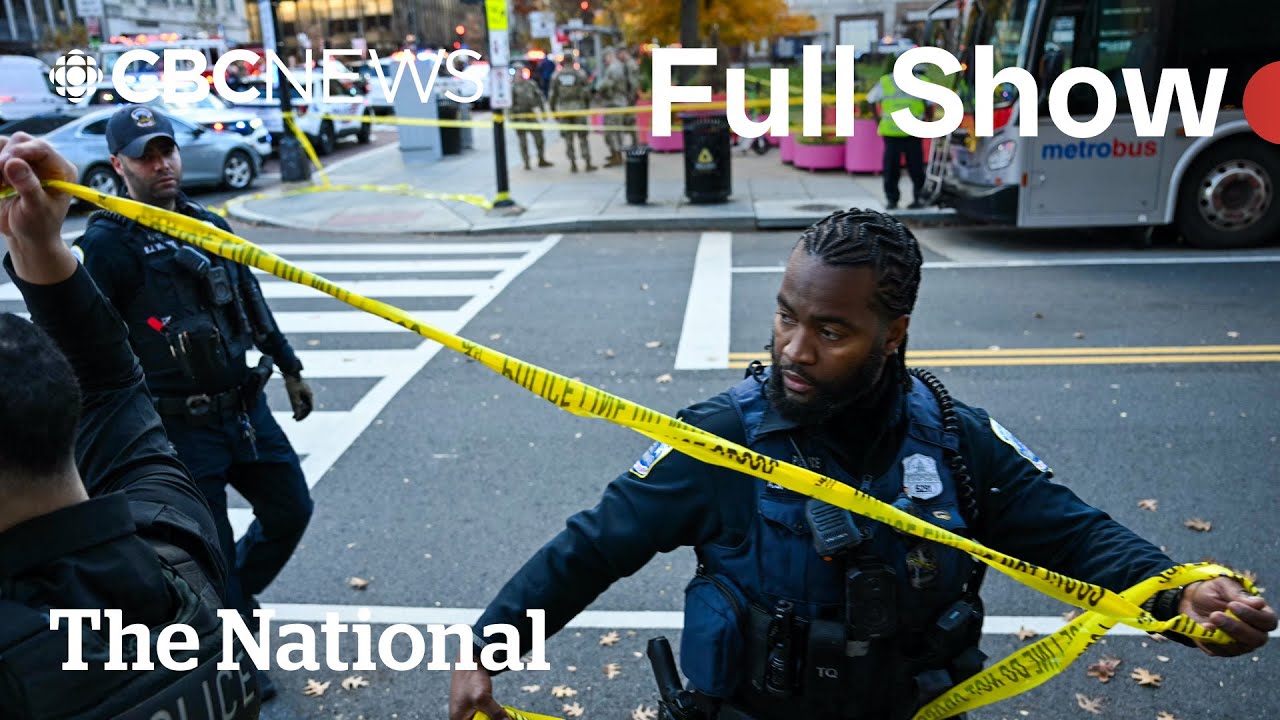 CBC News: The National | 2 National Guard members shot in D.C. - One-News