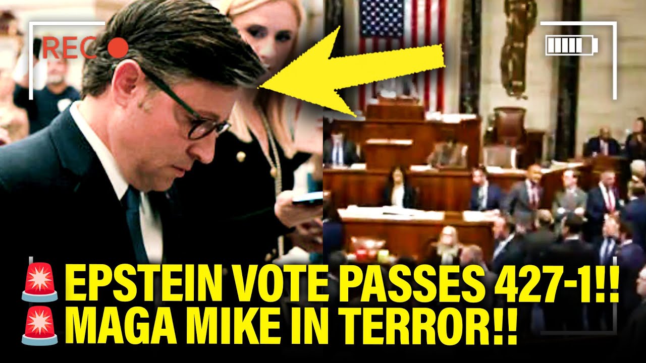 MAGA Mike IN UTTER TERROR as Epstein VOTE PASSES | One-News
