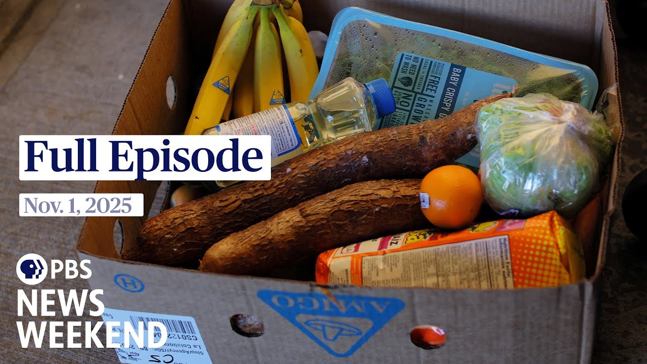PBS News Weekend full episode, Nov. 1, 2025 - One-News