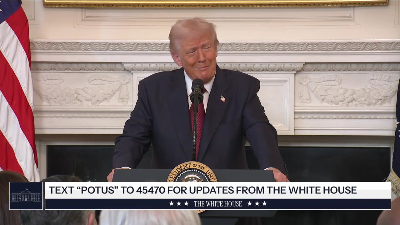 President Trump Delivers Remarks at Breakfast with Republican Senators ...