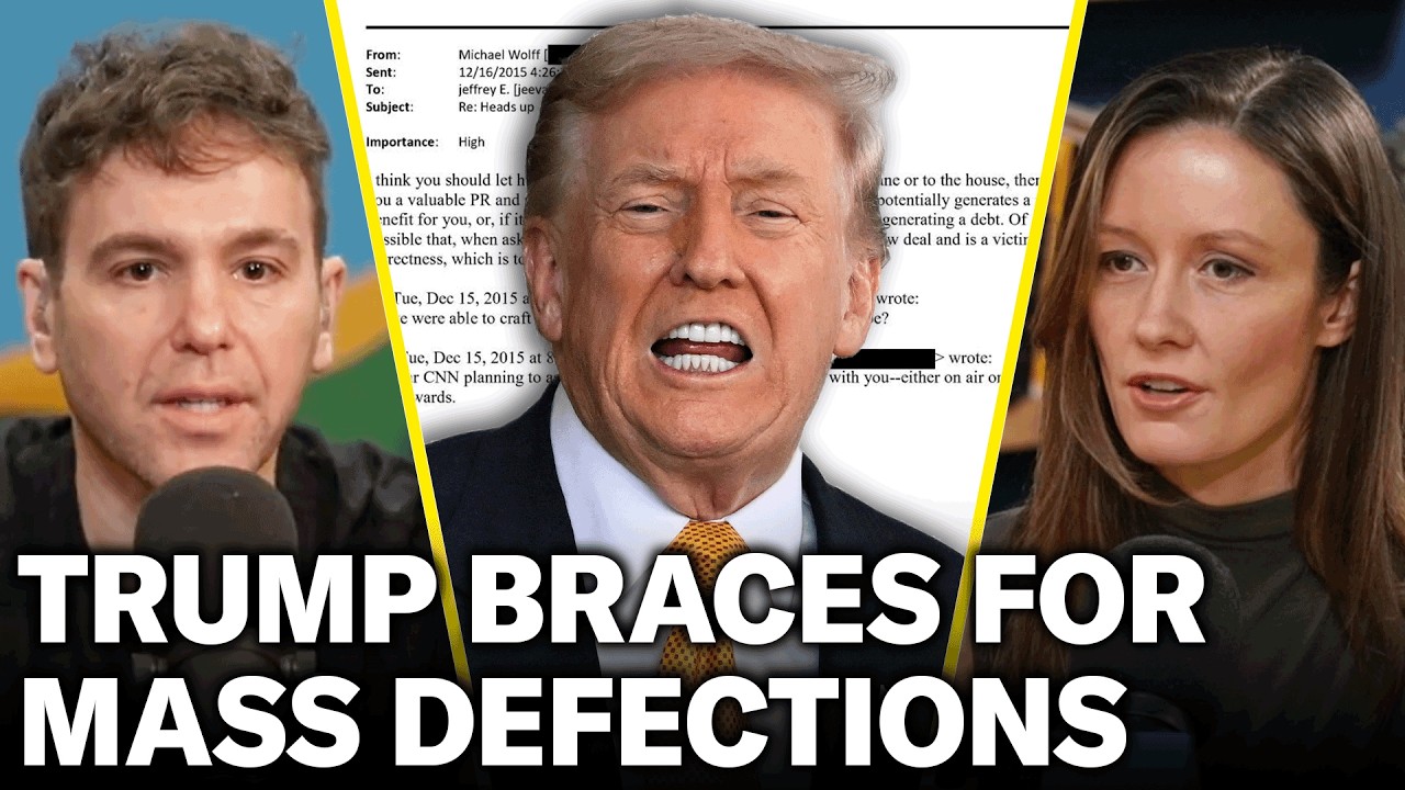 Trump BRACES for MASS DEFECTIONS After Epstein File Emails (w/ Majority ...