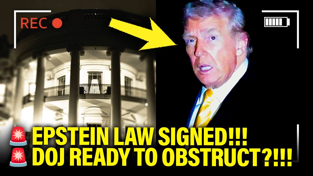 🚨Trump FINALLY CAVES on Epstein Law and PLOTS WITH DOJ… | One-News