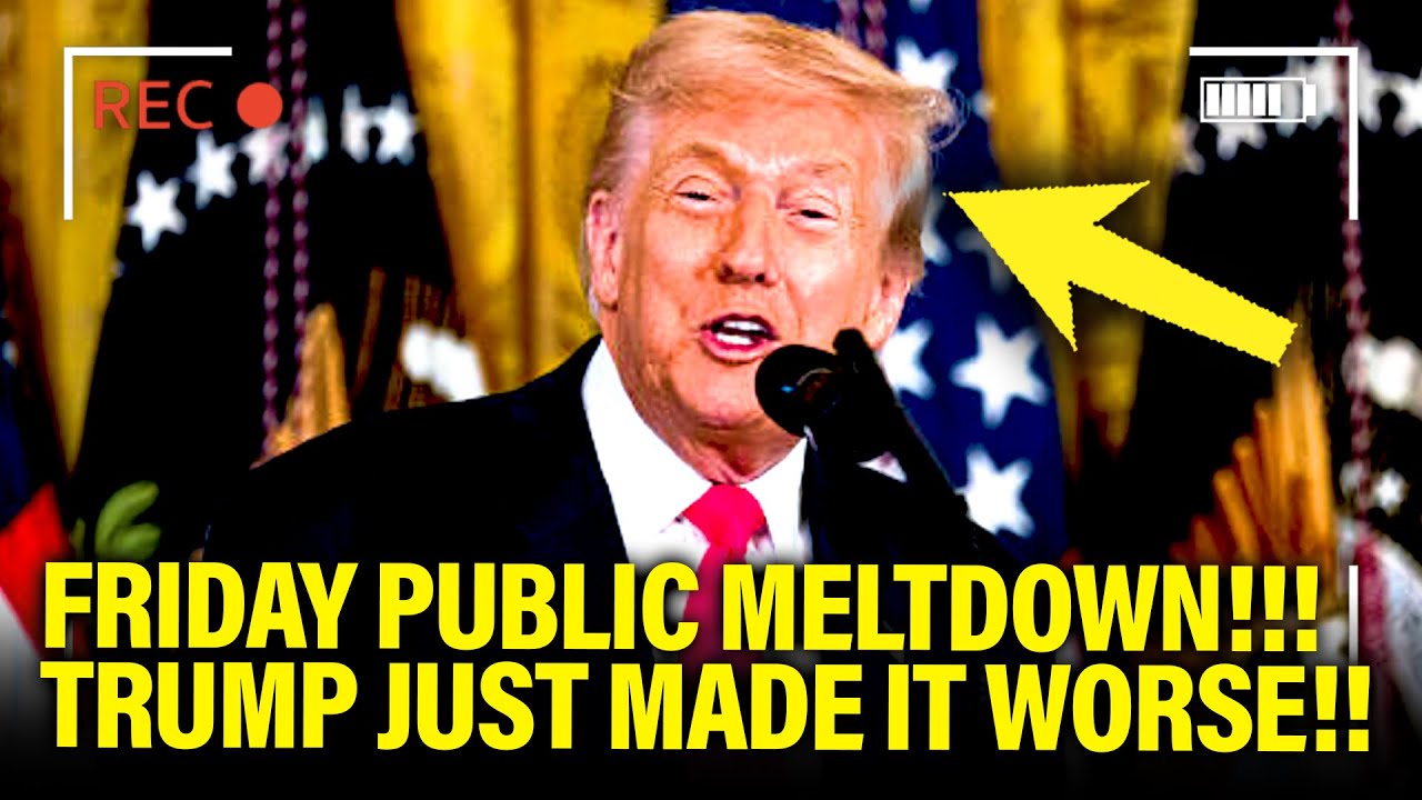 Trump LOSES CONTROL on Friday and makes THINGS EVEN WORSE - One-News