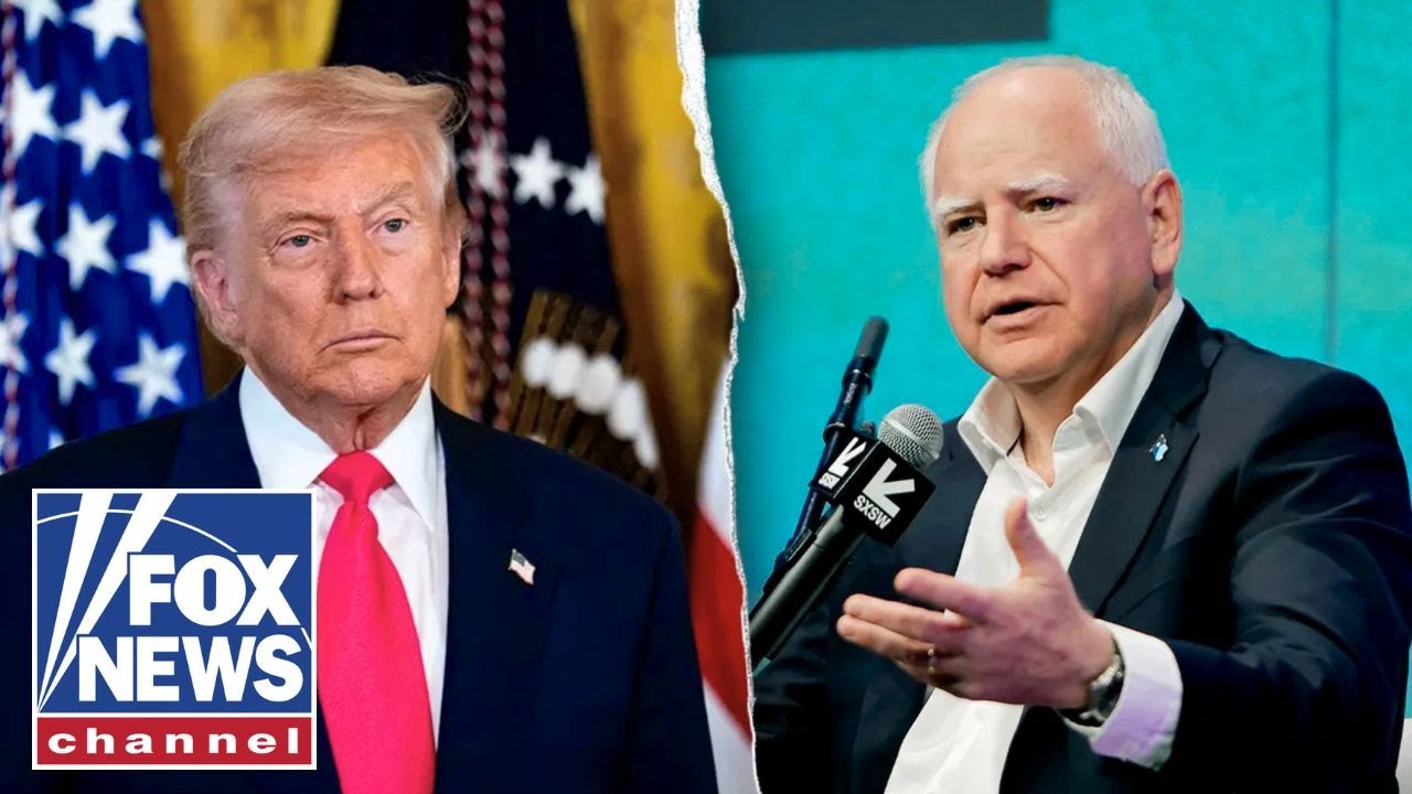 'NEW LOW': Walz RIPPED over claim Trump is ‘waging war’ | One-News