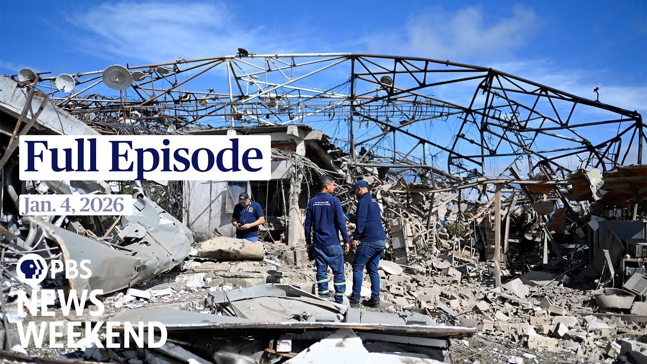 PBS News Weekend full episode, Jan. 4, 2026 - One-News