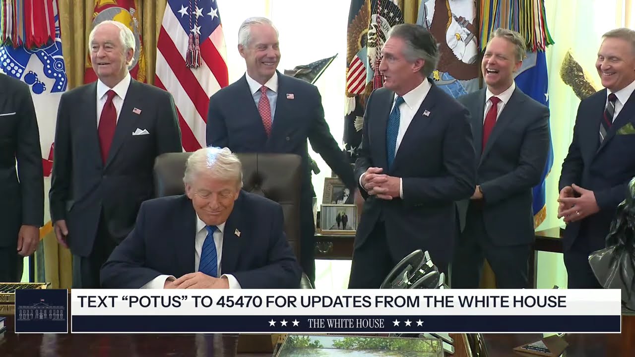 President Trump Signs Executive Orders, Jan. 30, 2026 - One-News
