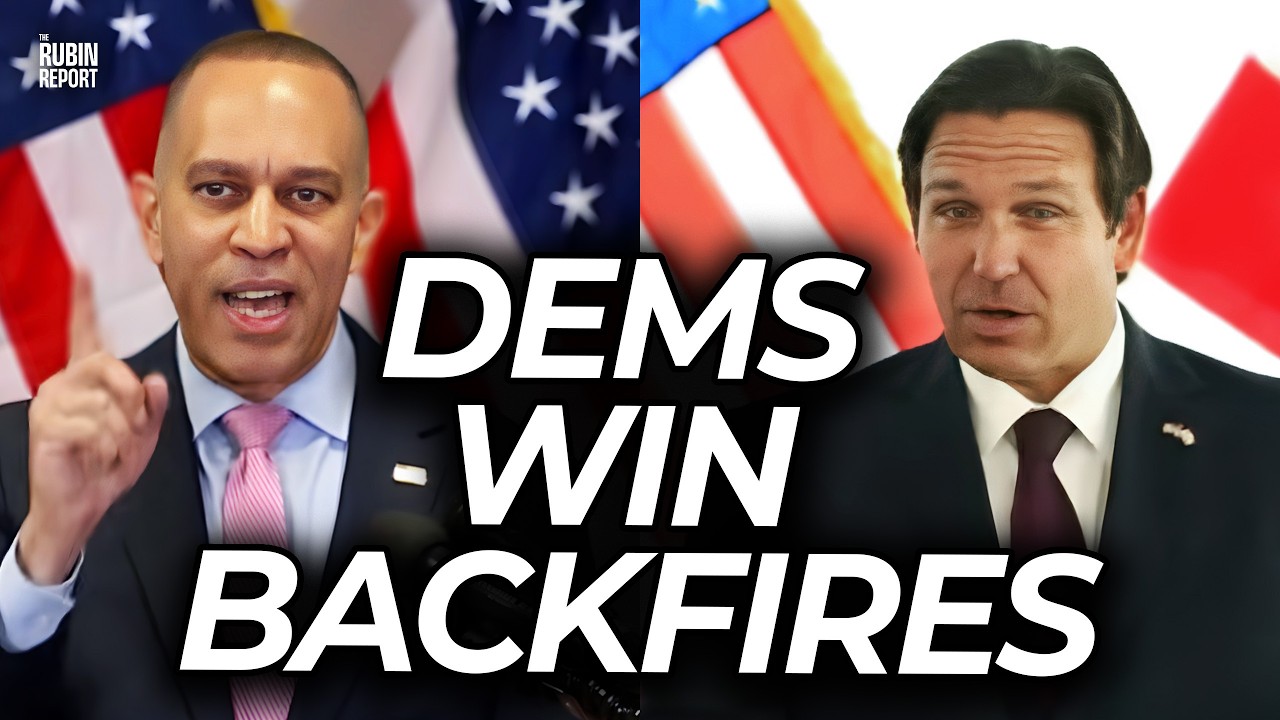 The Exact Moment Hakeem Jeffries Regretted Threatening Ron DeSantis ...